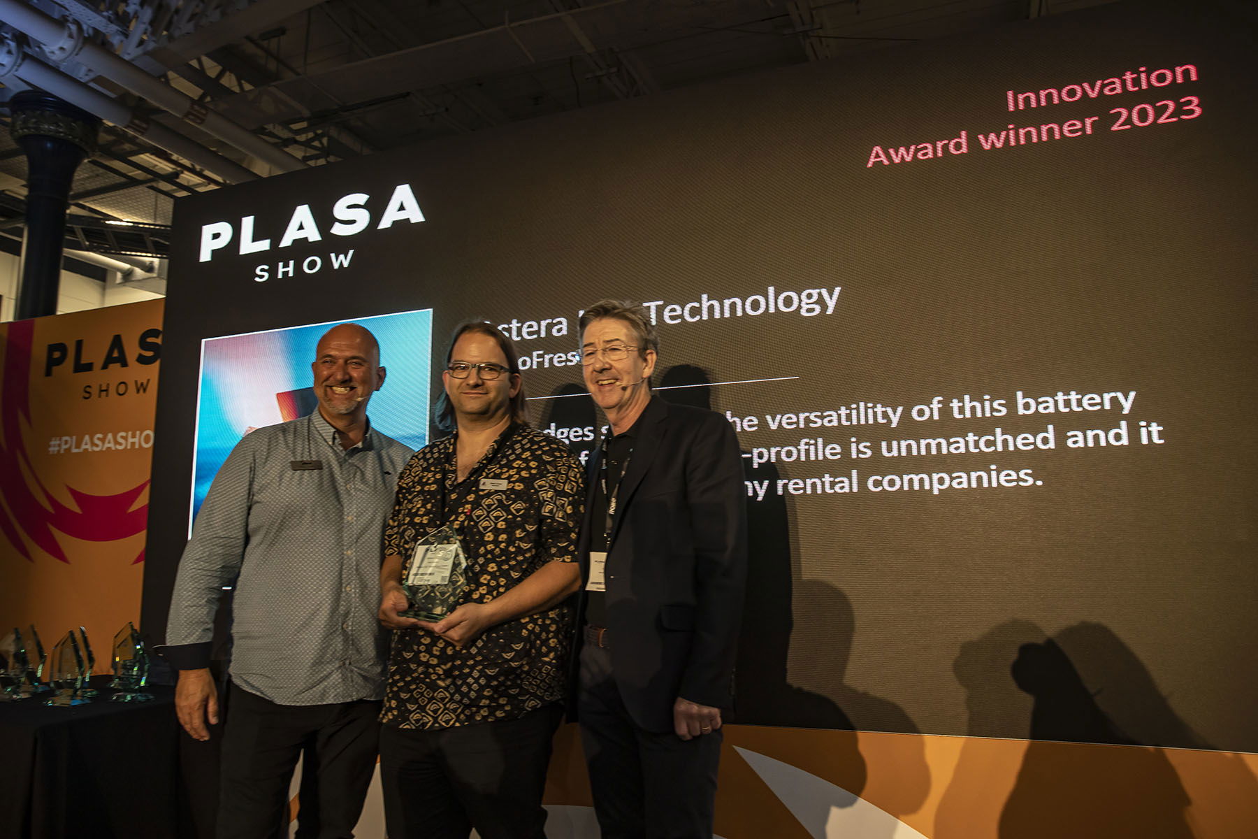 Astera PlutoFresnel Wins PLASA Innovation Award by Astera